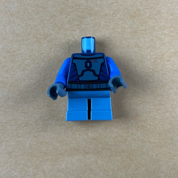 Lego | Toys | Lego Star Wars Mandalorian Armor Plates Blue Torso ...